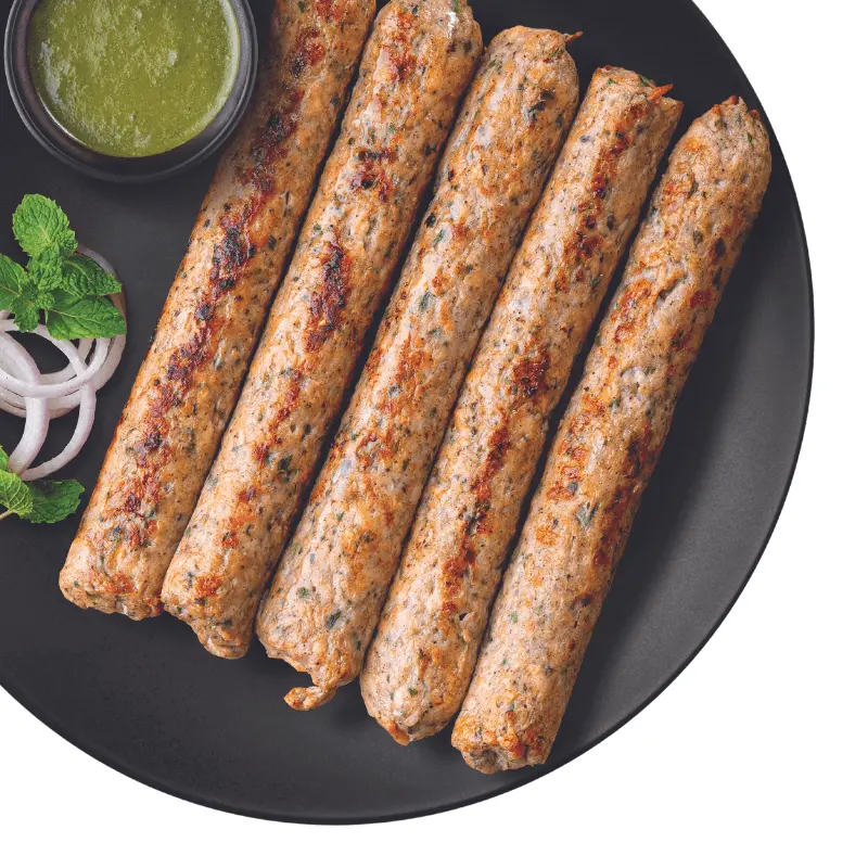 Amritsari Chicken Seekh Kabab | Amritsari Kebab | From Meatigo