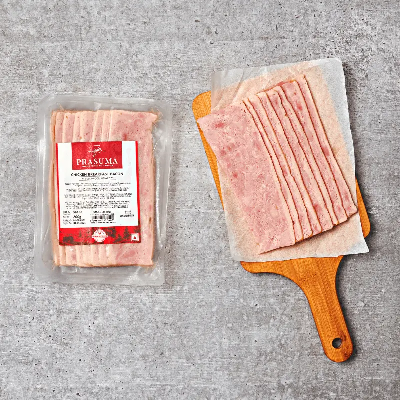 Chicken Breakfast Bacon | Chicken Bacon | Order With Meatigo