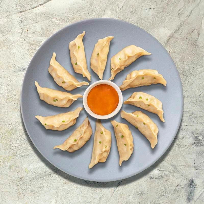 Meatigo Veg & Paneer Whole Wheat (Atta) Momos | Online Veg Delivery ...